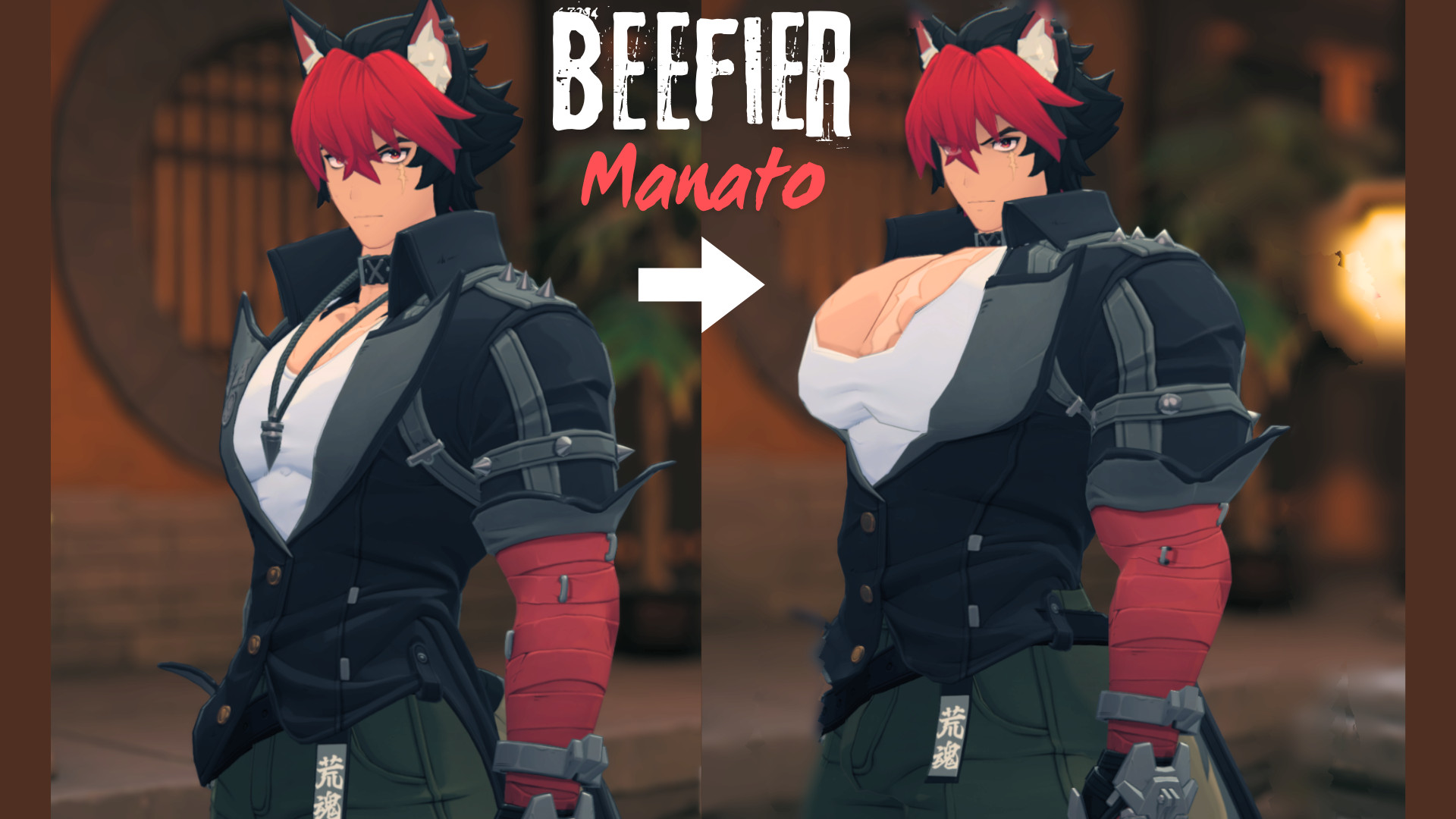 Beefier Manato + Jiggle Physics Mod for Zenless Zone Zero | ZZZ Mods