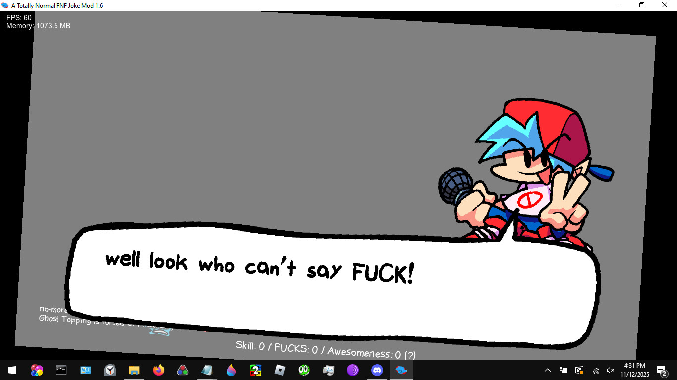 A Totally Normal FNF Joke Mod Mod for Friday Night Funkin' | FNF Mods