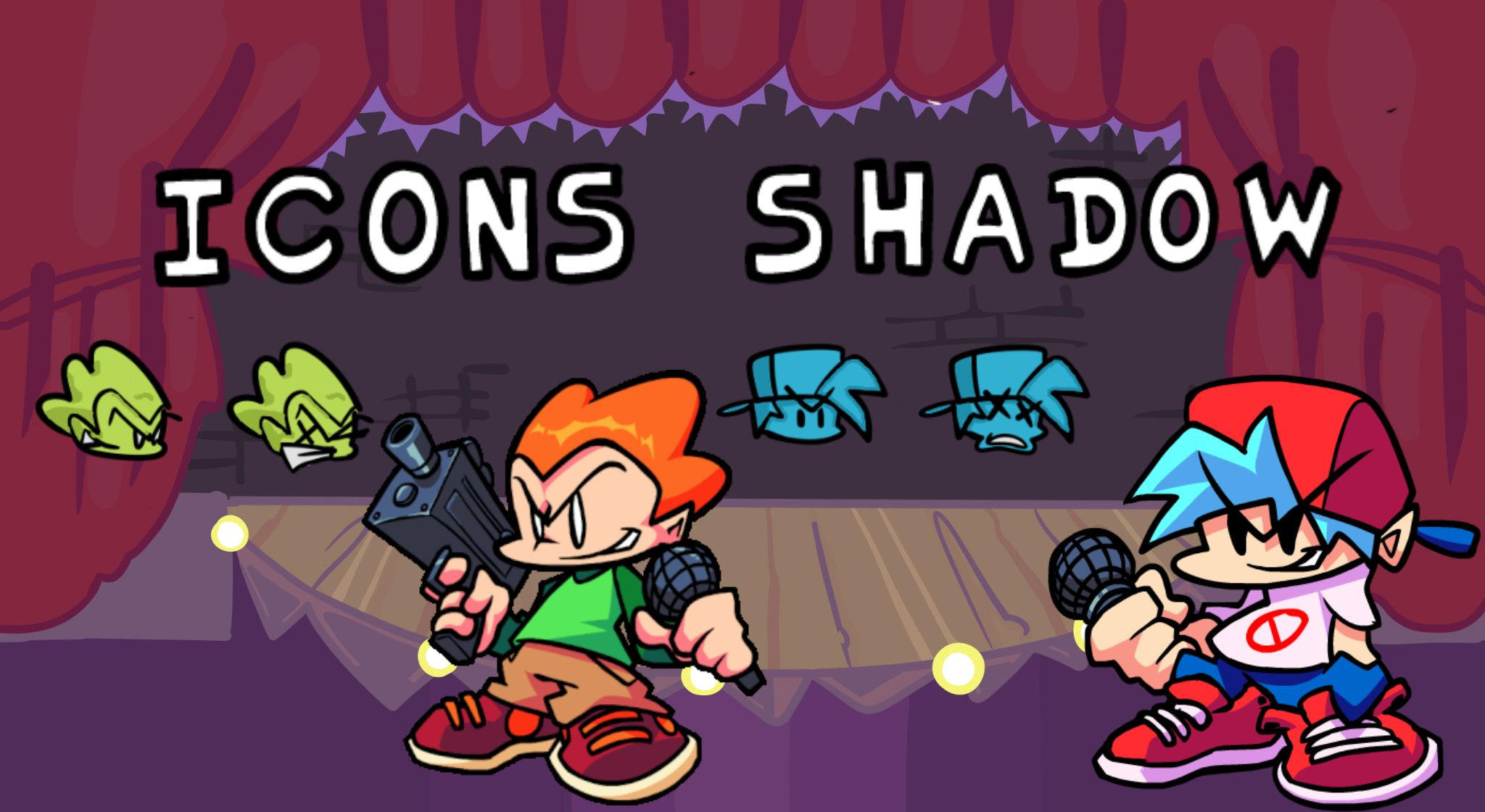 icons shadow Mod for Friday Night Funkin' | FNF Mods