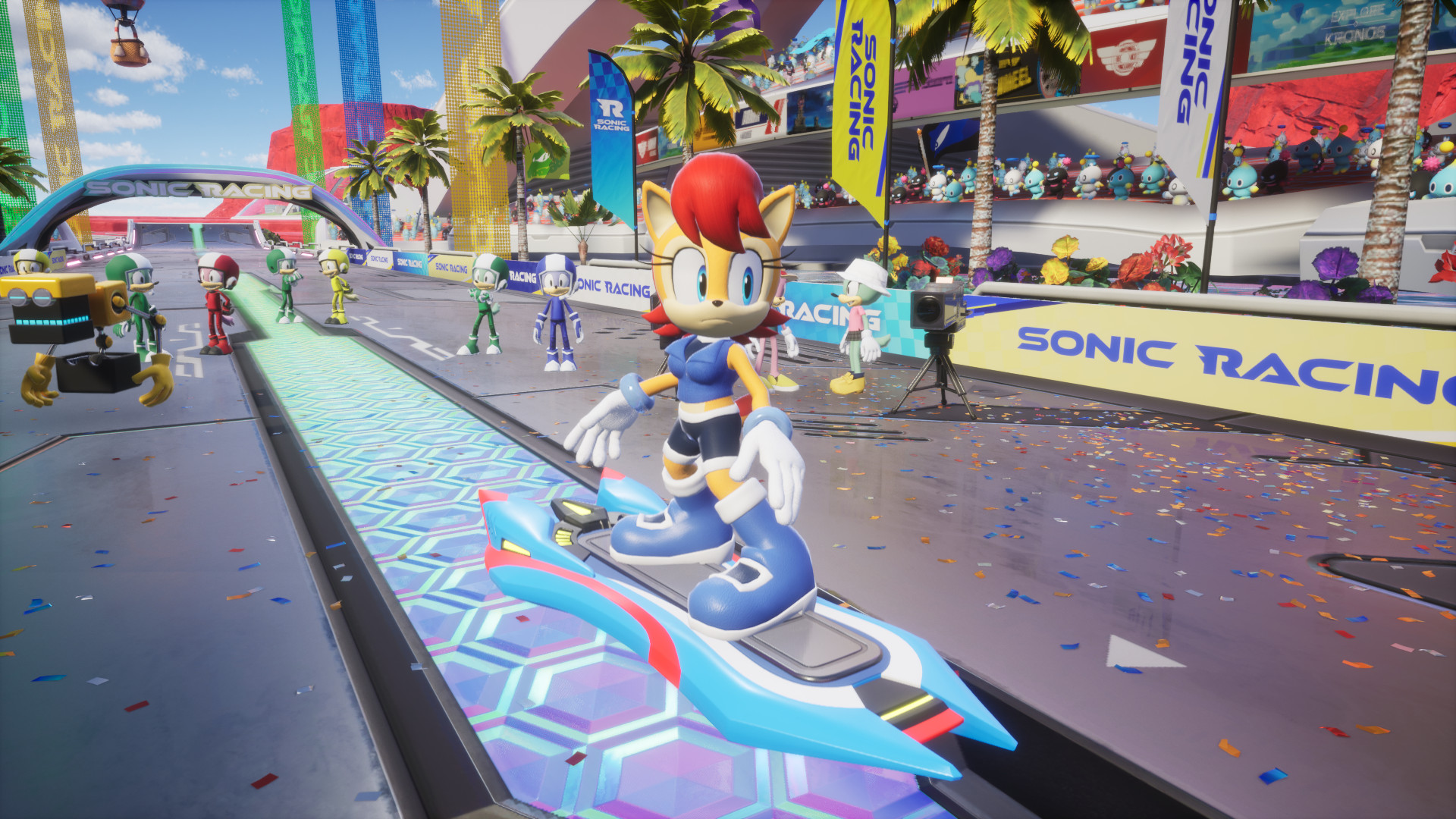 Sally Acorn Mod for Sonic Racing: CrossWorlds | SR:CW Mods