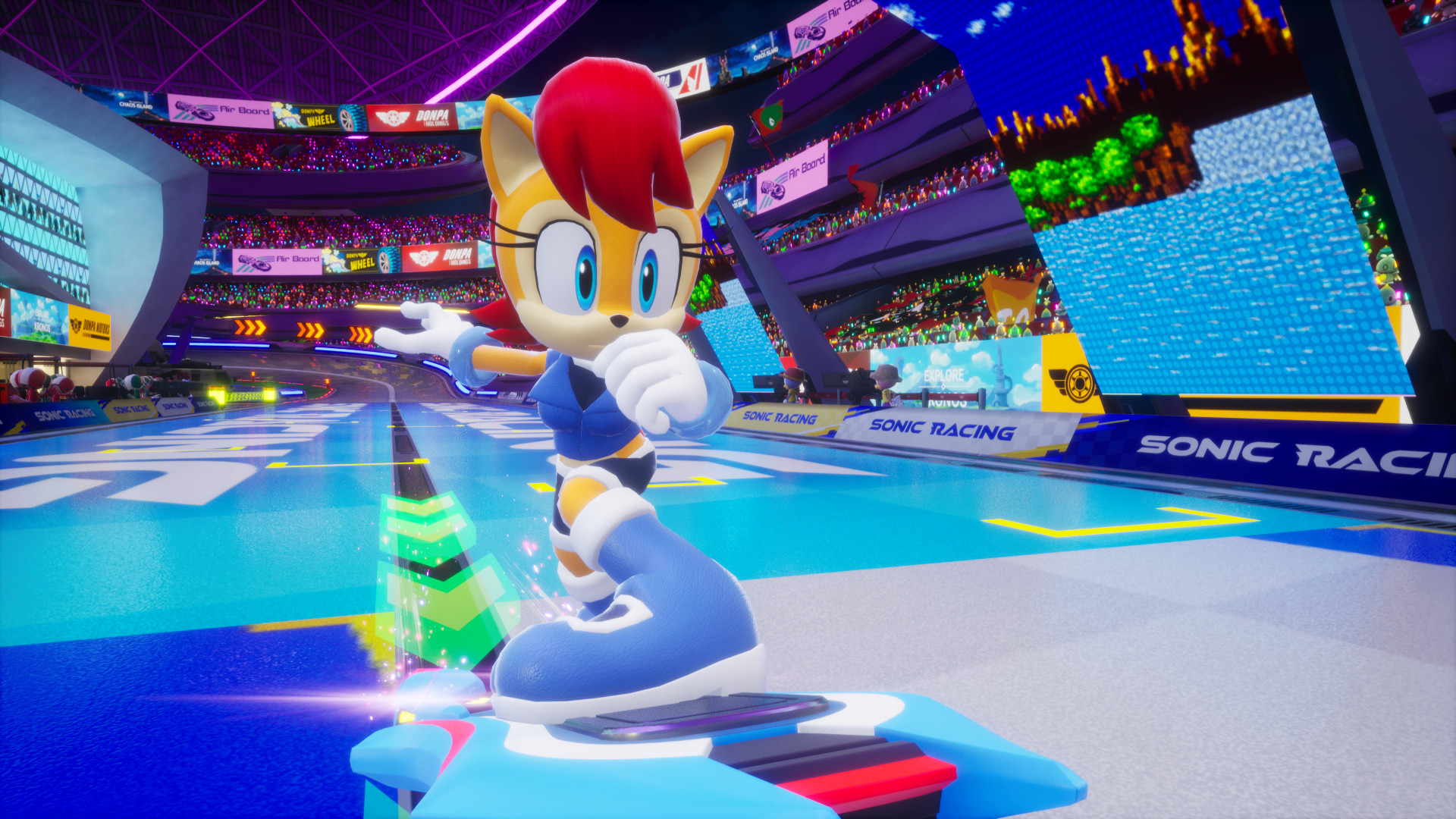 Sally Acorn Mod for Sonic Racing: CrossWorlds | SR:CW Mods