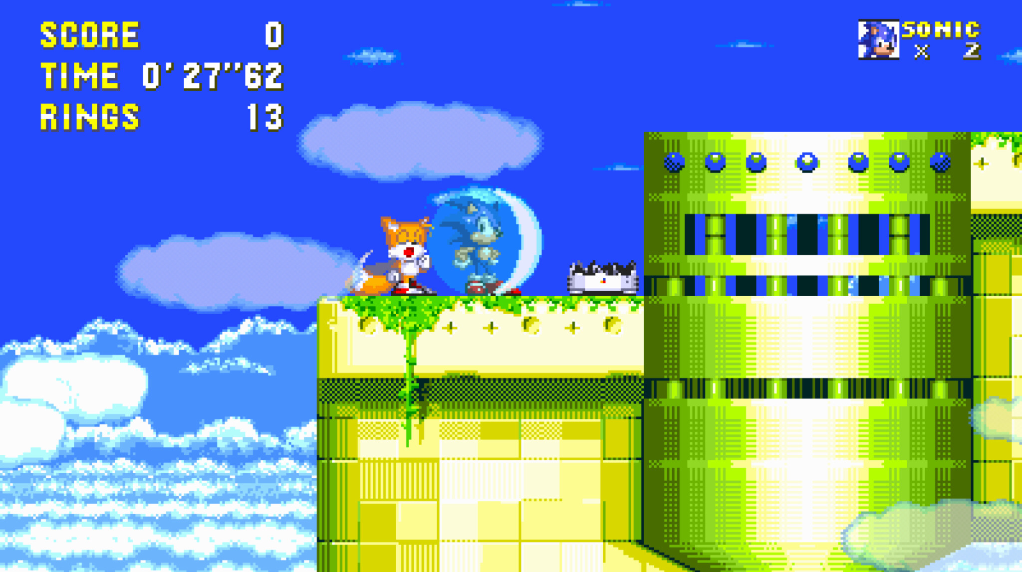 Classic Shield Recolor Mod for Sonic 3 A.I.R. | S3AIR Mods