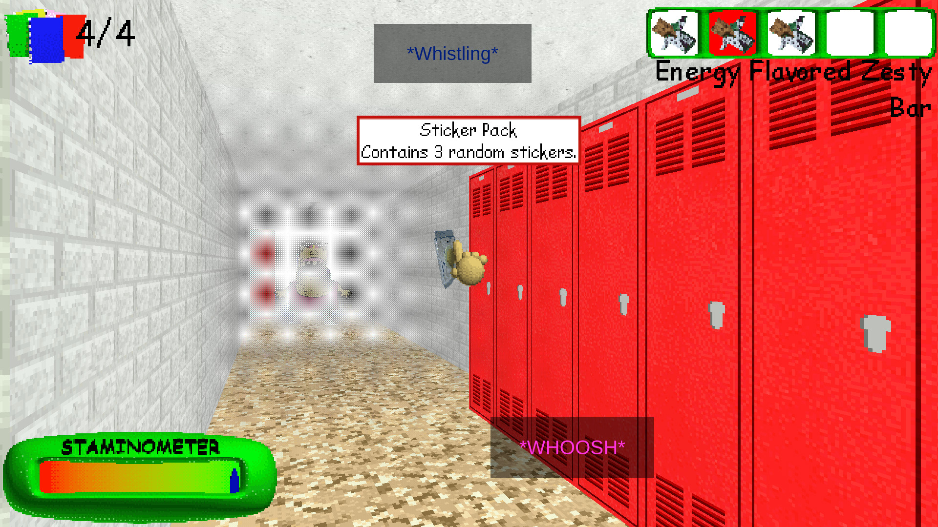 (0.13.X) BB+ Baldi Stickers Drop Mod for Baldi's Basics | Baldi Mods