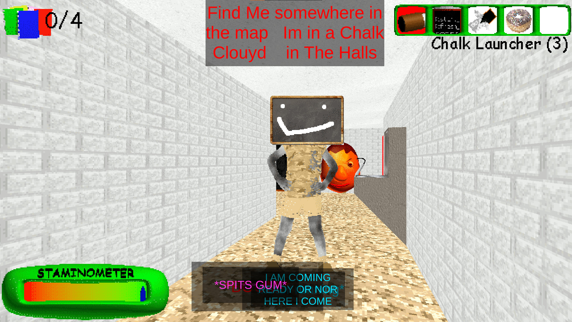 Chalky Pack! (V0.13.X) Mod for Baldi's Basics | Baldi Mods