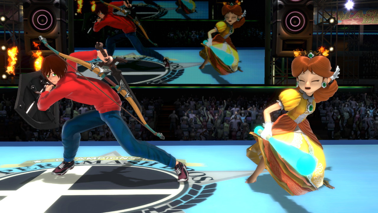 Daisy (Roy) Mod for Super Smash Bros. Ultimate | SSBU Mods