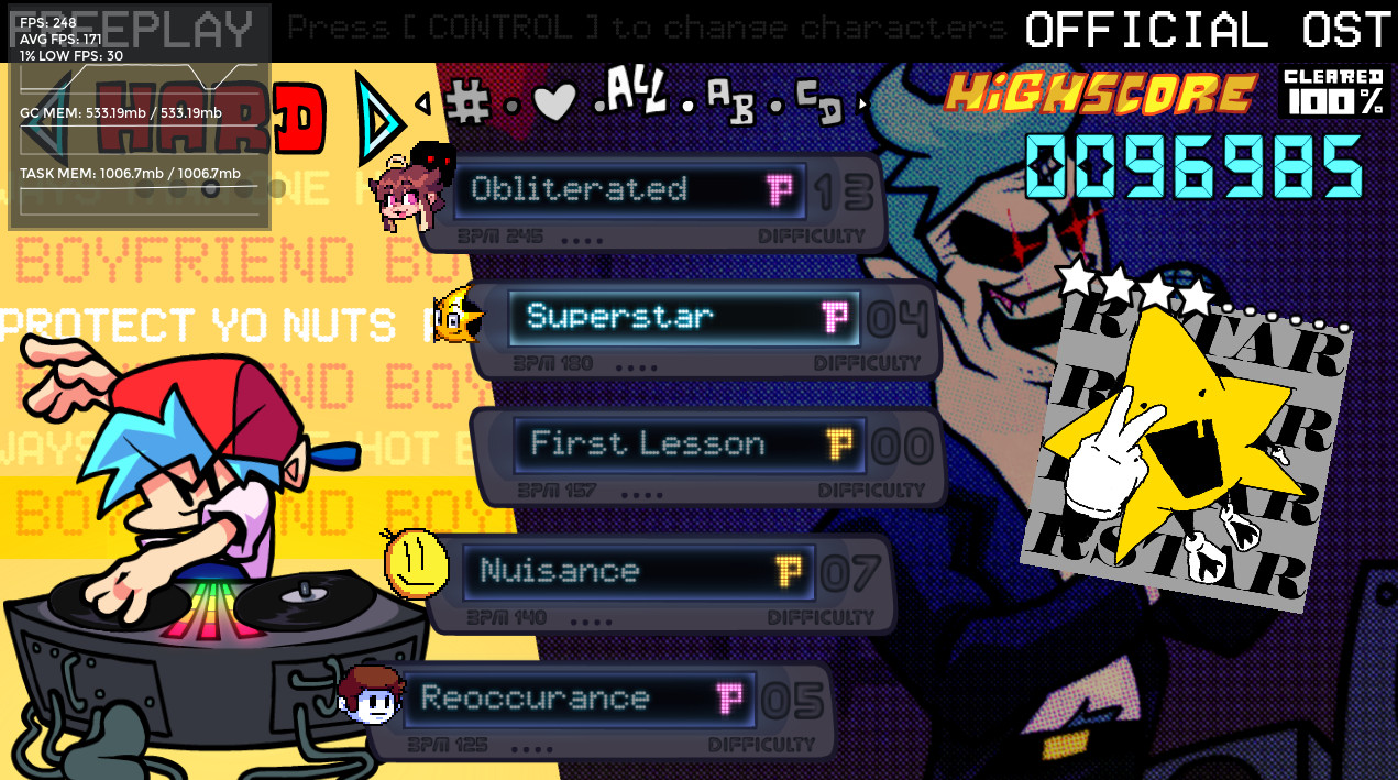 VS Ristar Oneshot Mod for Friday Night Funkin' | FNF Mods