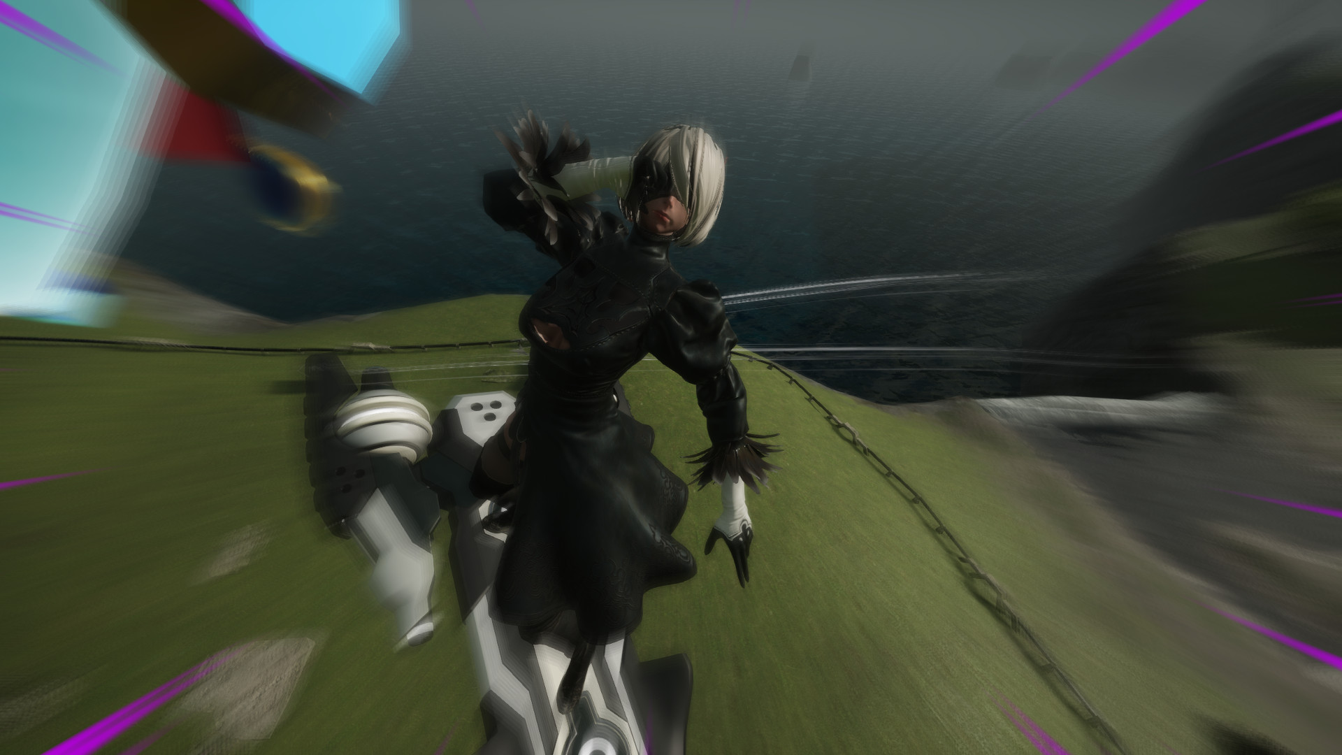 YoRHa 2B From Nier automata over Joker + Voice Mod for Sonic Racing ...