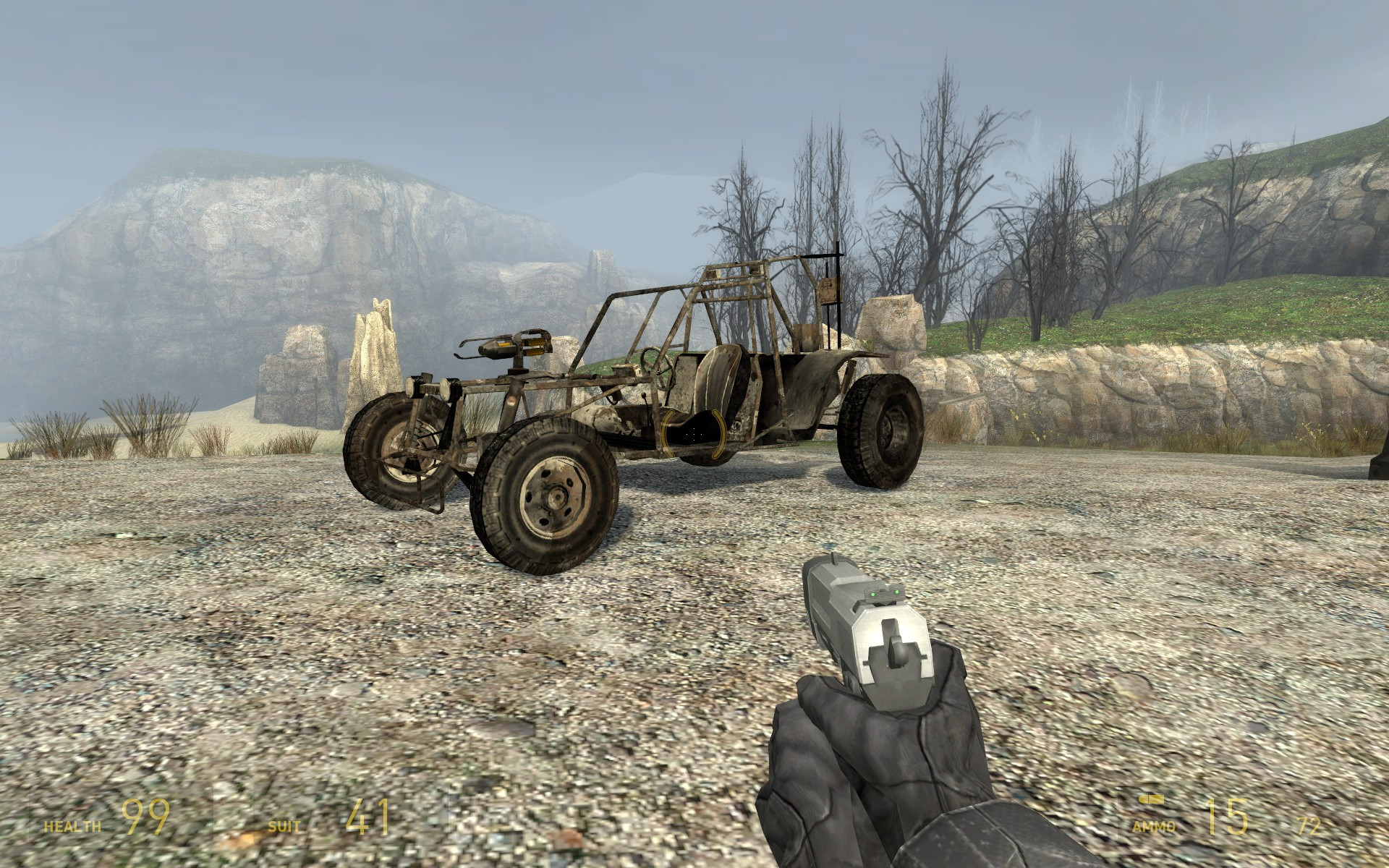 EZ2 jump team Scout car texture Mod for Half-Life 2 | HL2 Mods