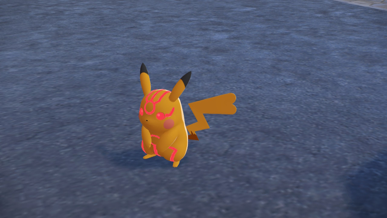 Groudon Energy Pikachu Mod for Pokémon Legends: Z-A | Pokemon ZA Mods