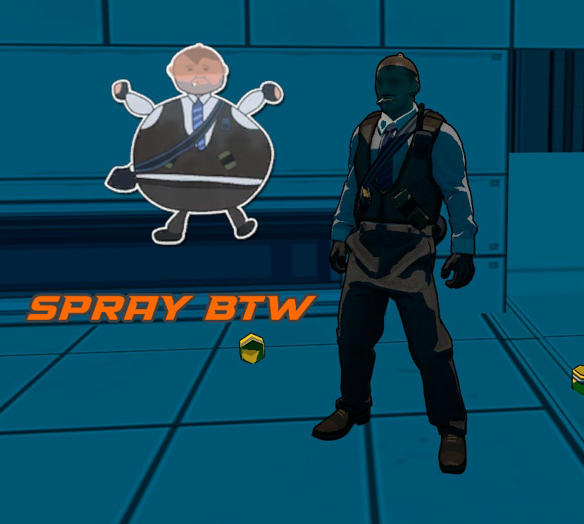 Number K from CSGO/CS2 Mod for Bomb Rush Cyberfunk | BRC Mods