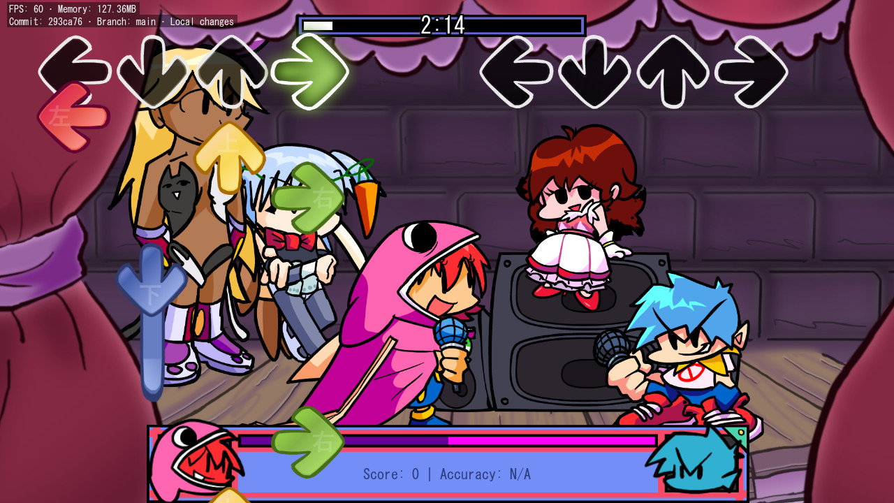 Hanamaru Funkin' (FNF x Magical Play 2D) Mod for Friday Night Funkin ...