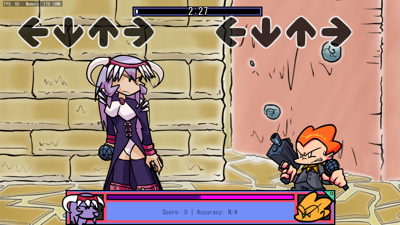 Hanamaru Funkin' (FNF x Magical Play 2D) Mod for Friday Night Funkin ...