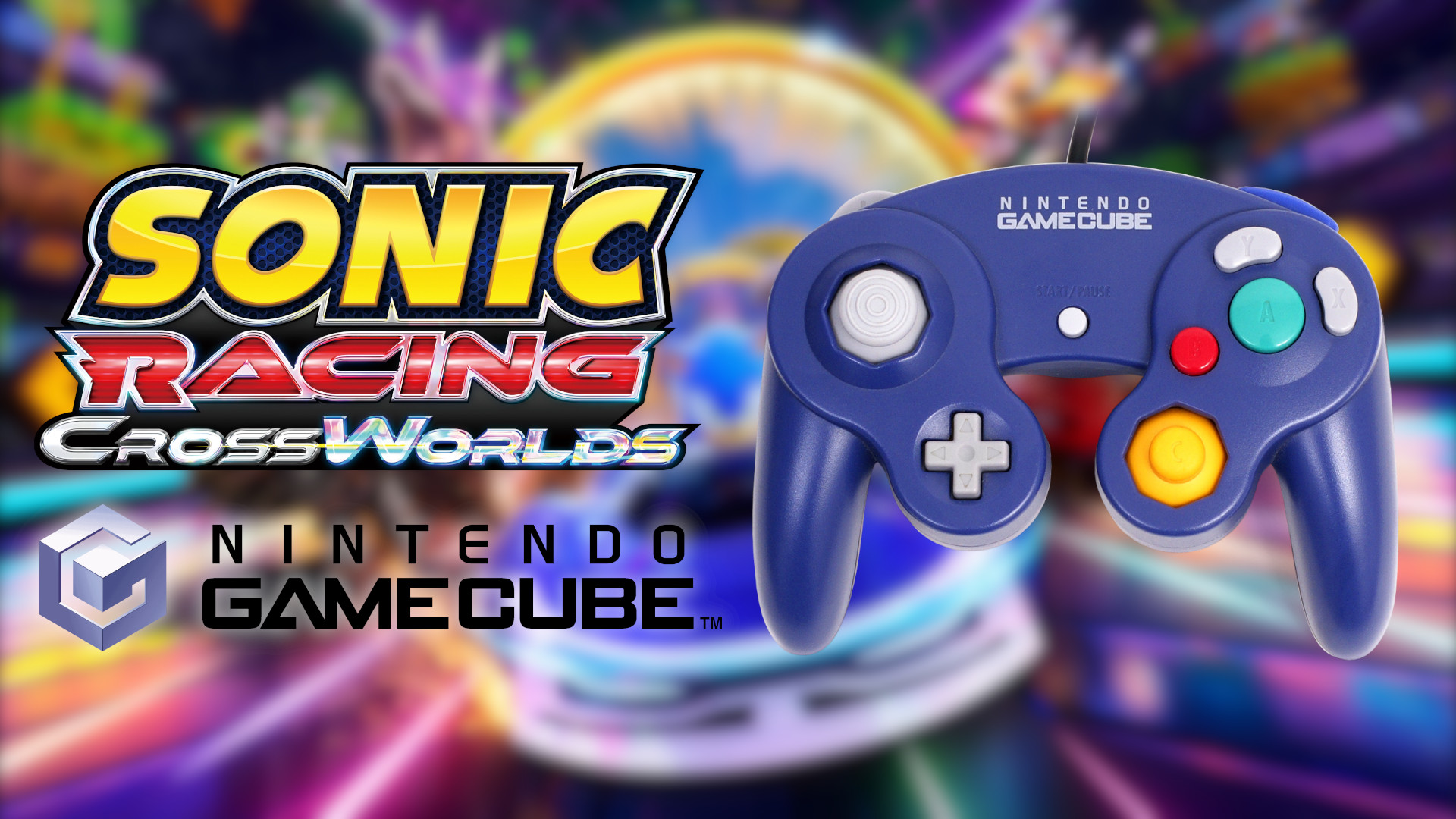 GameCube Button UI Mod for Sonic Racing: CrossWorlds | SR:CW Mods