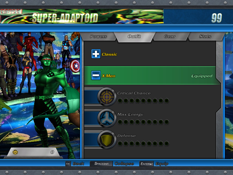 Super-Adaptoid (Marvel Comics) Mod for Marvel: Ultimate Alliance | MUA Mods