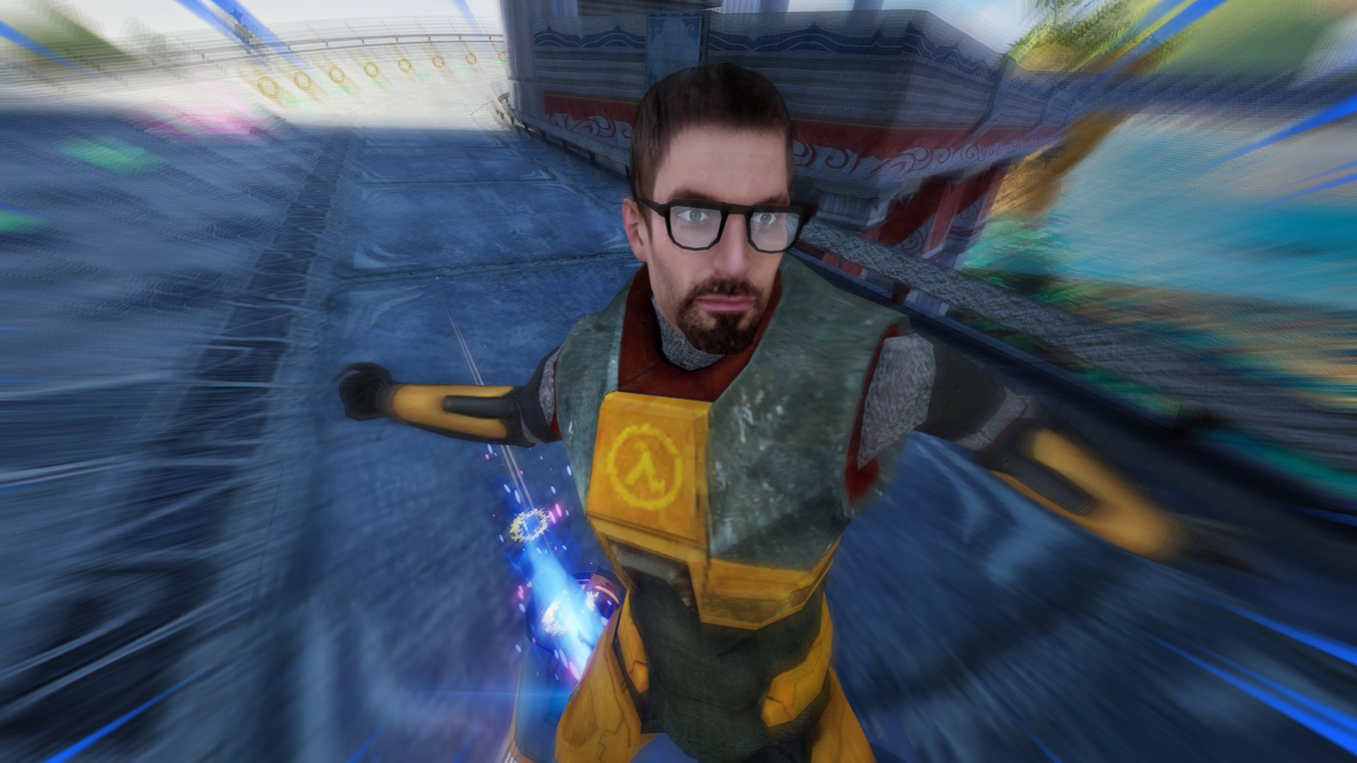 Gordon Freeman Mod for Sonic Racing: CrossWorlds | SR:CW Mods