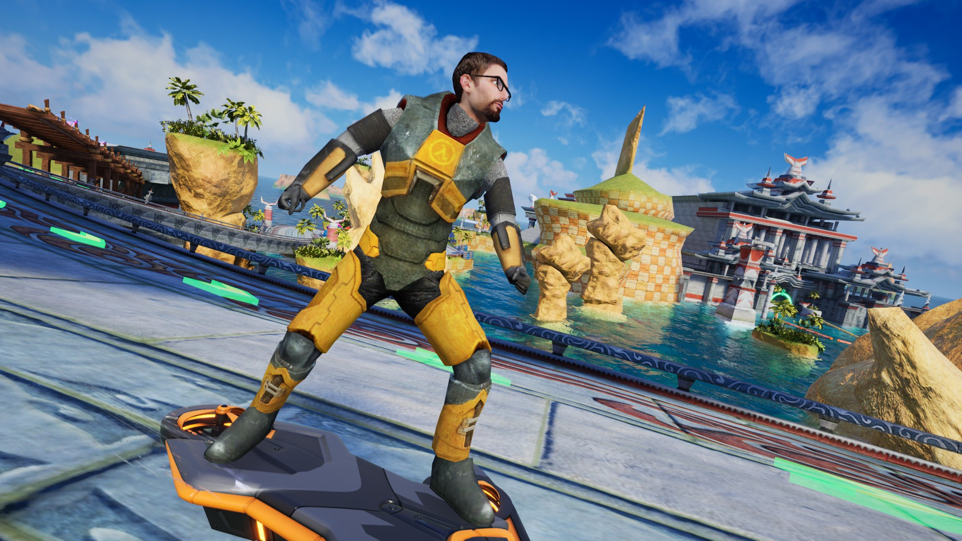 Gordon Freeman Mod for Sonic Racing: CrossWorlds | SR:CW Mods