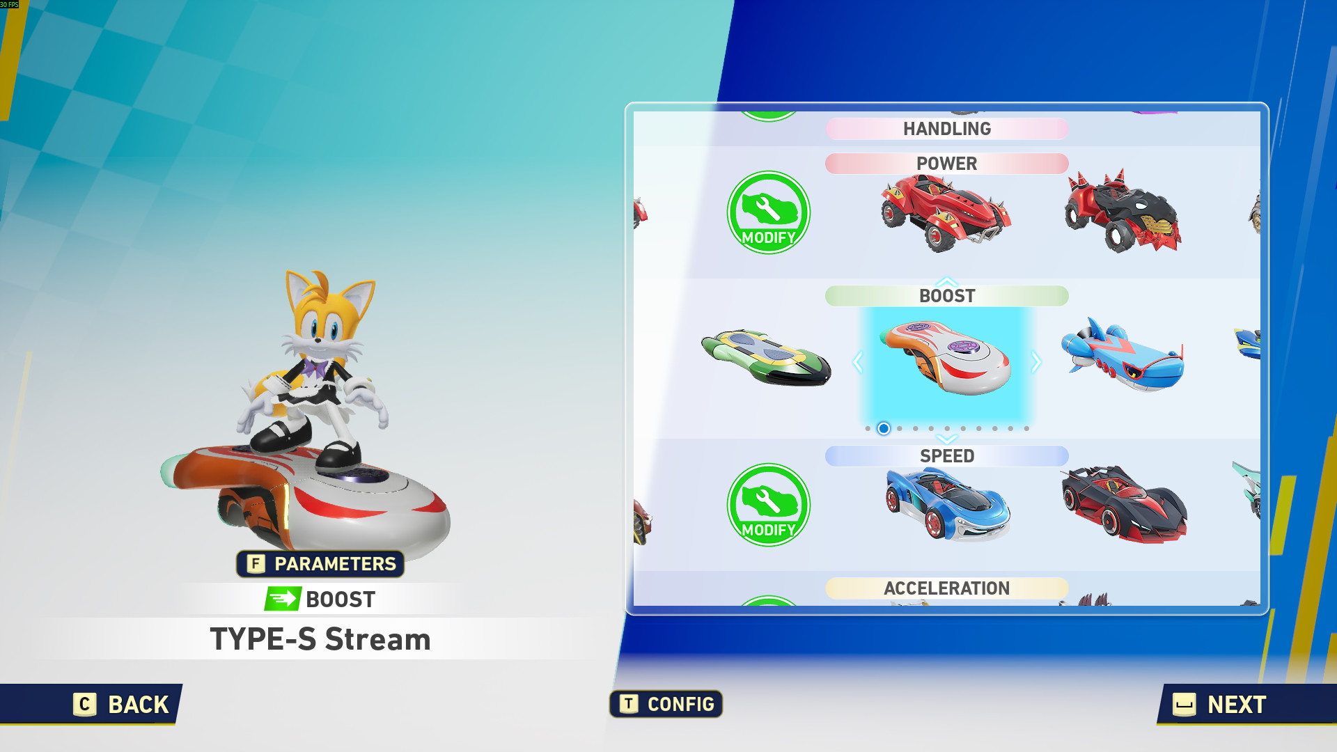 Maid Tails Mod for Sonic Racing: CrossWorlds | SR:CW Mods