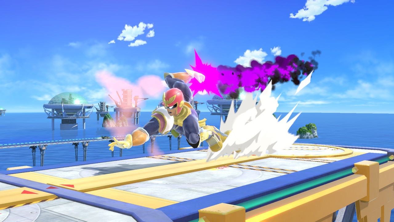 Dark purple effect for Captain Falcon Mod for Super Smash Bros ...