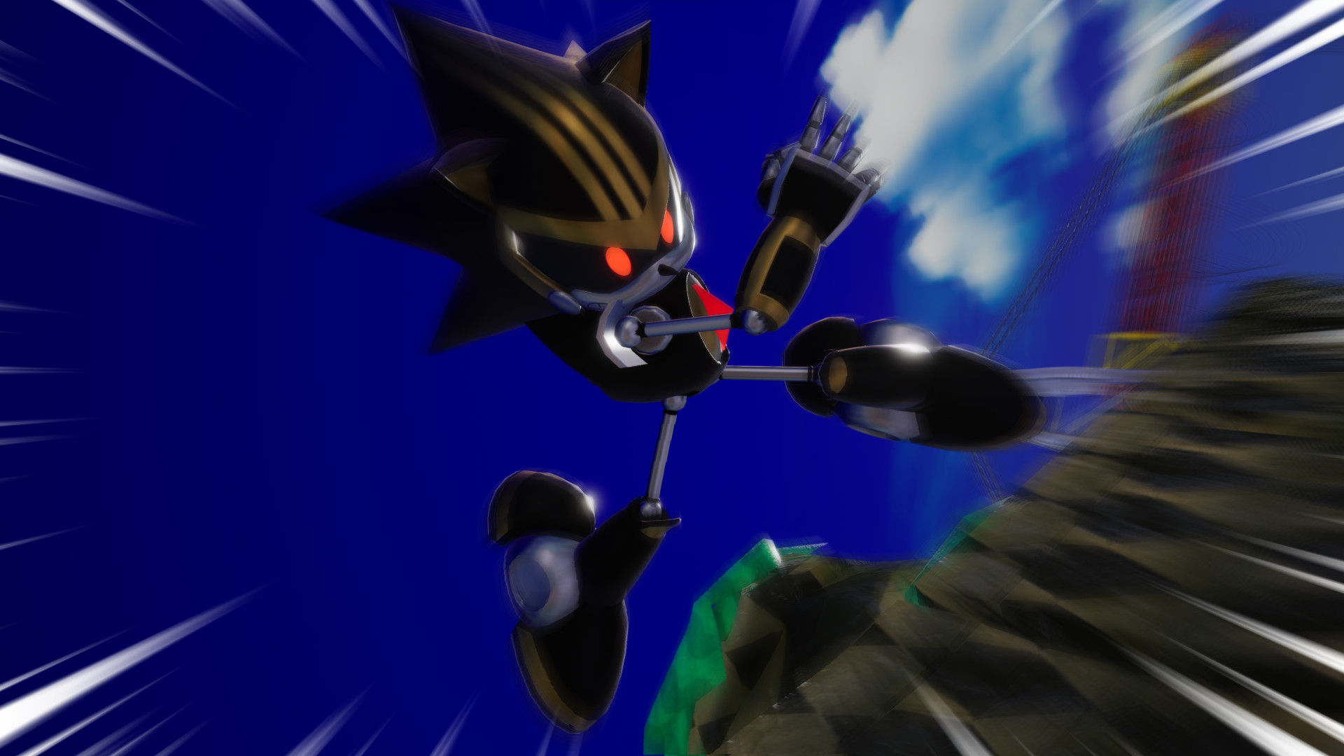 Shard the Metal Sonic (AI SKIN) Mod for Sonic Racing: CrossWorlds | SR ...