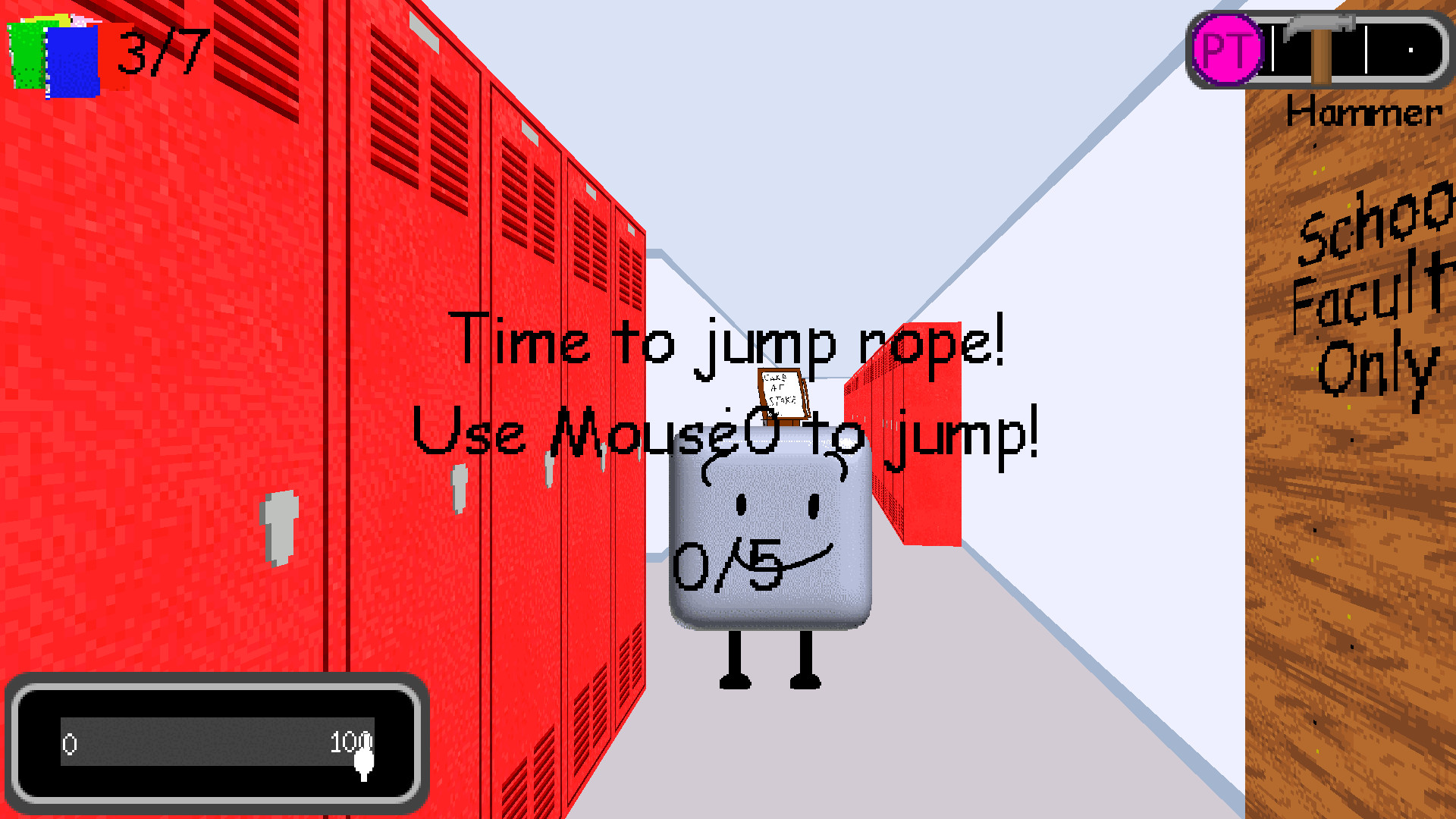 BFDI: Announcer's Basics Mod for Baldi's Basics | Baldi Mods