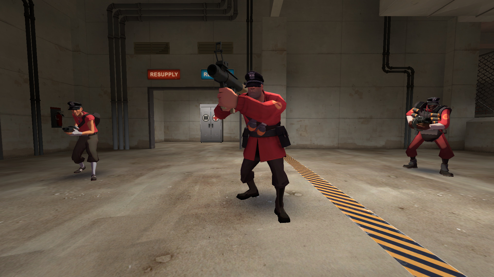 Hornless Mean Captain Mod for Team Fortress 2 | TF2 Mods