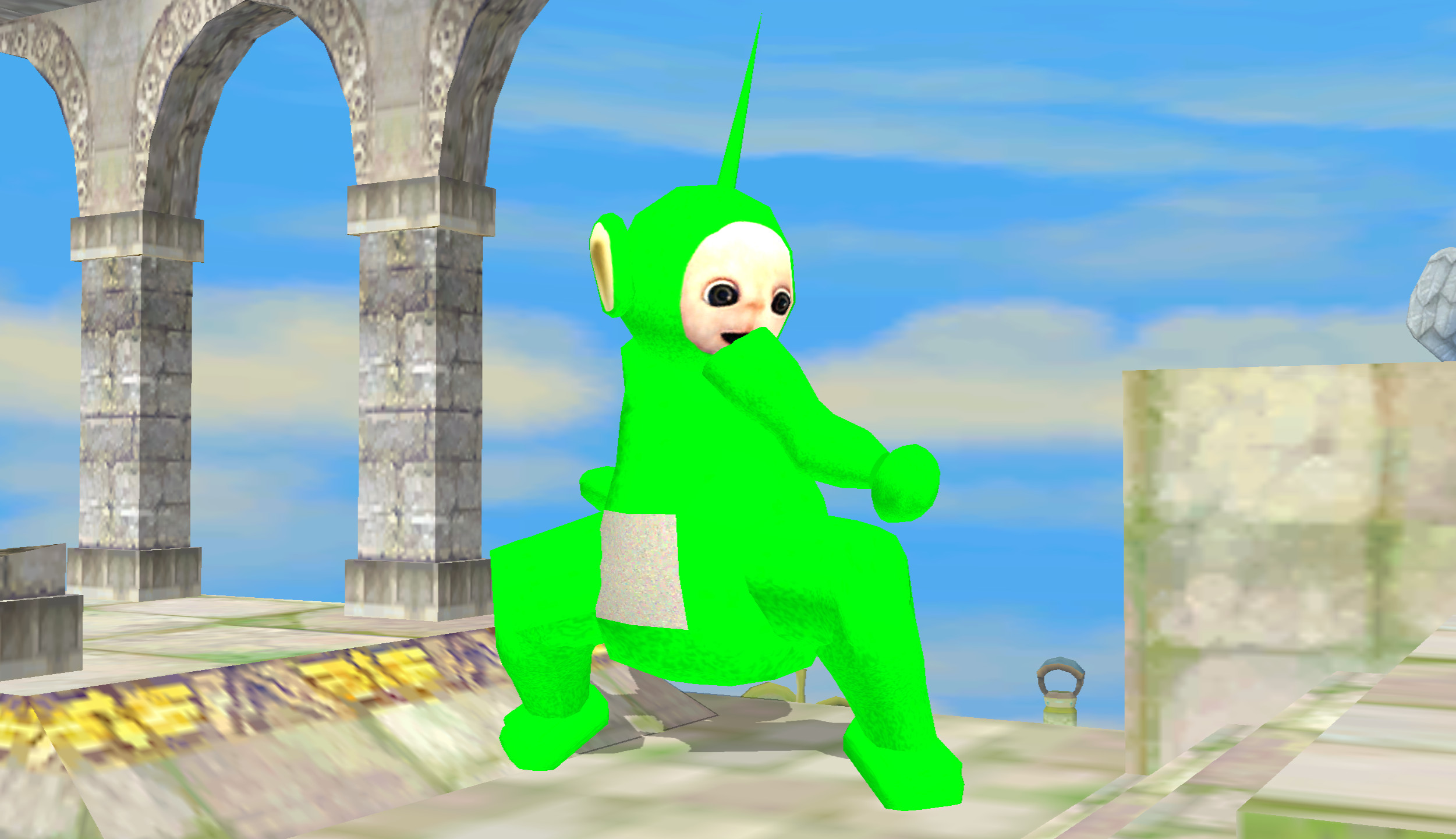 Dipsy over REX ryu/ken Mod for Super Smash Bros. Brawl | Brawl Mods