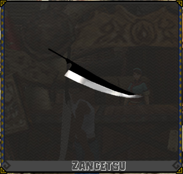 Zangetsu Mod for Monster Hunter Portable 3rd | MHP3rd Mods