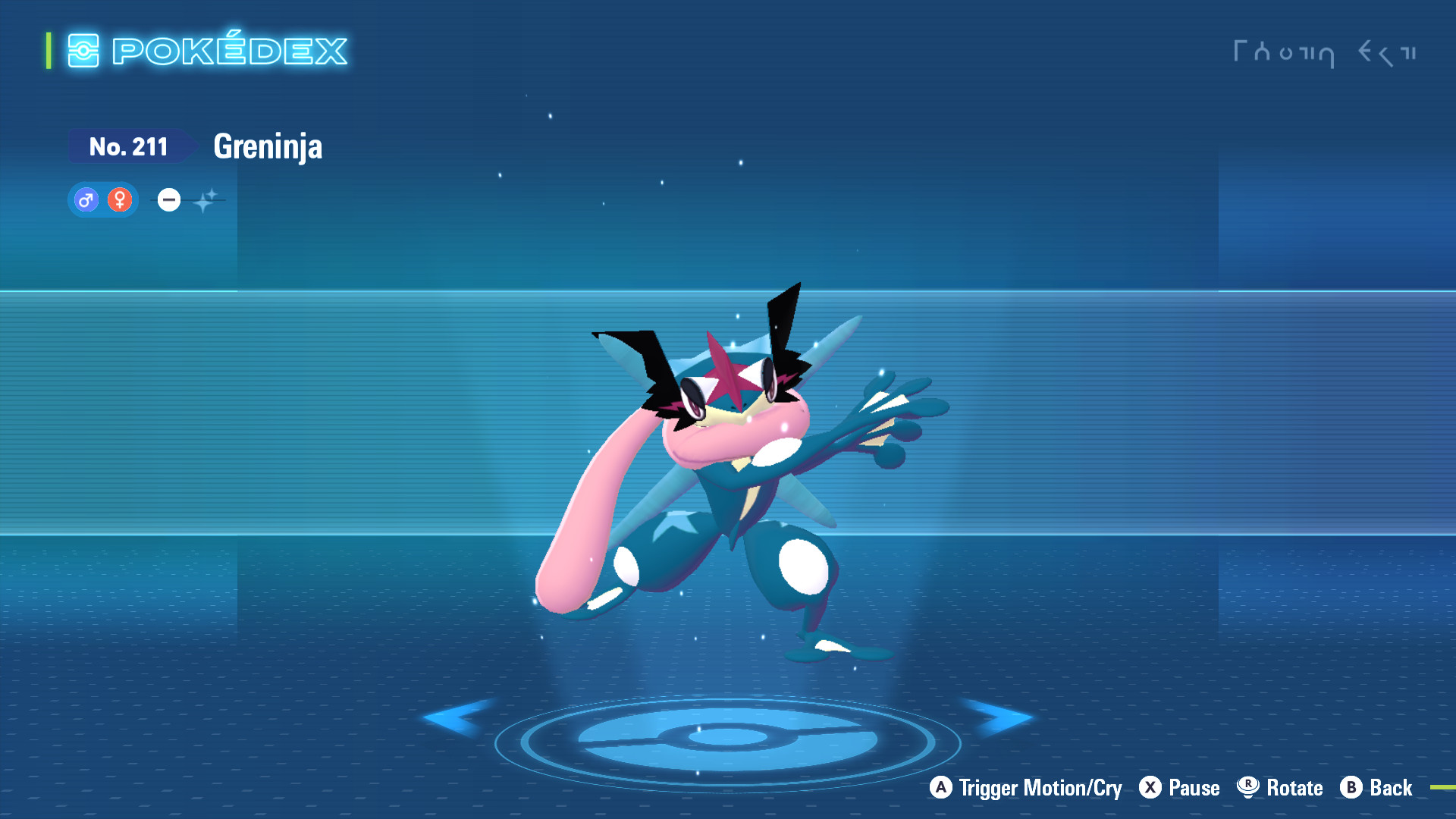 Ash Greninja Mod for Pokémon Legends: Z-A | Pokemon ZA Mods