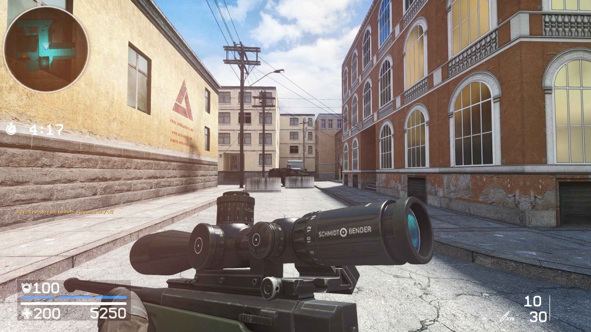 98B AWM that allows to aim with the side sight Mod for Counter-Strike ...