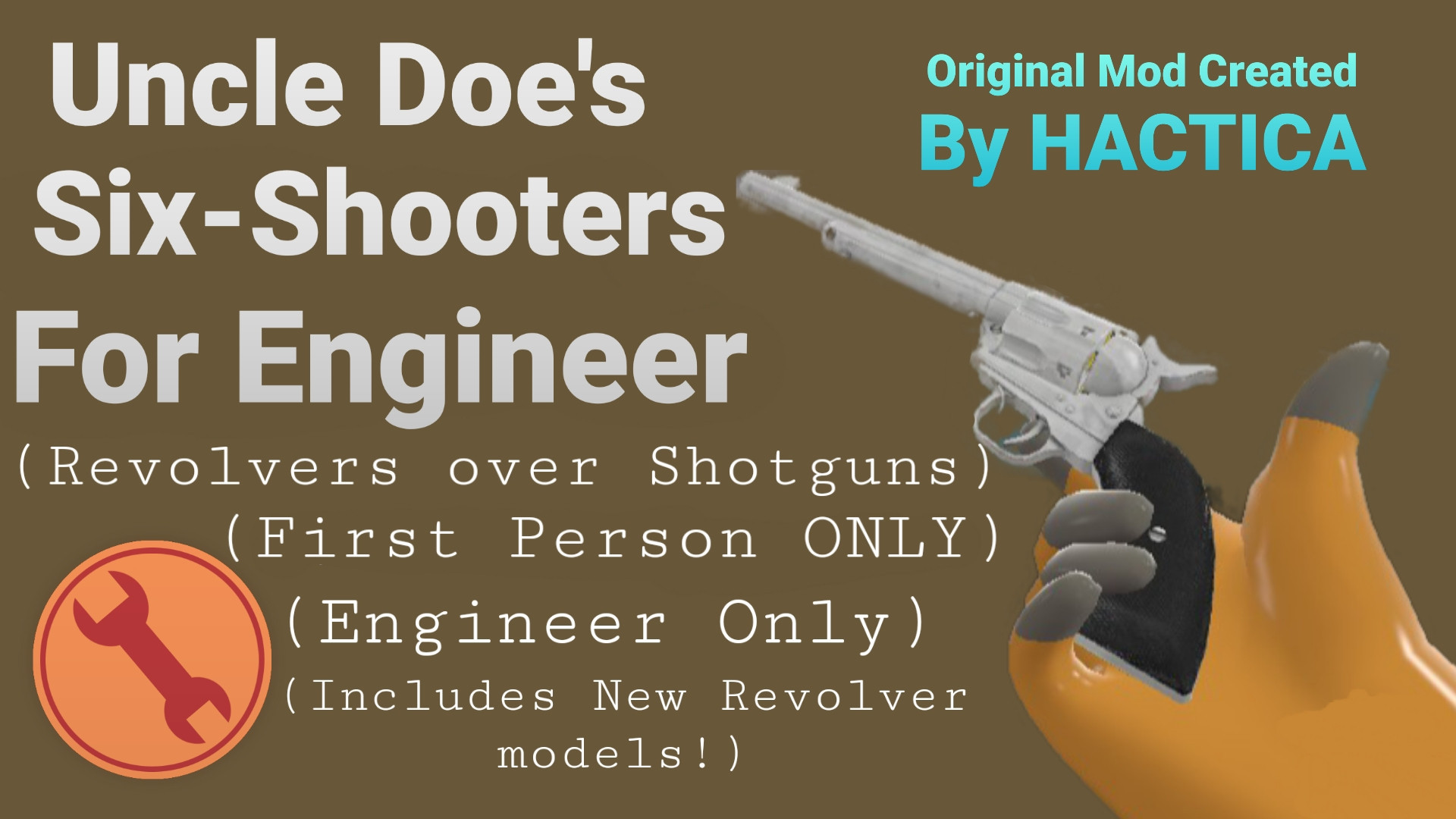 Definitive Revolver over Engi's Shotguns Mod for Team Fortress 2 | TF2 Mods