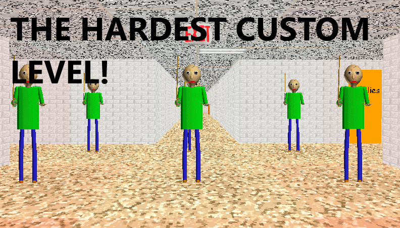 Schoolhouse's Clone Chaos - HARDEST CUSTOM LEVEL! Mod for Baldi's ...
