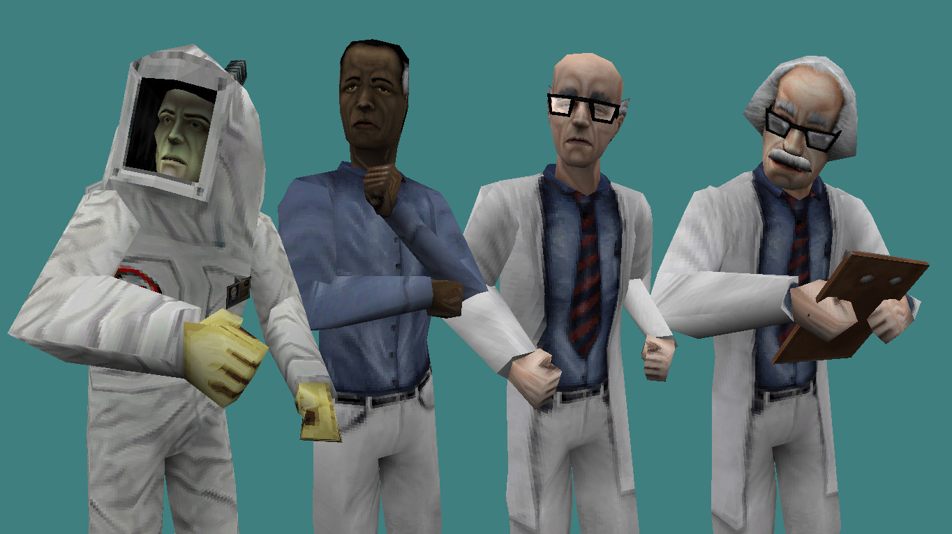 All-In-One Scientist Animations Mod for Half-Life | HL Mods