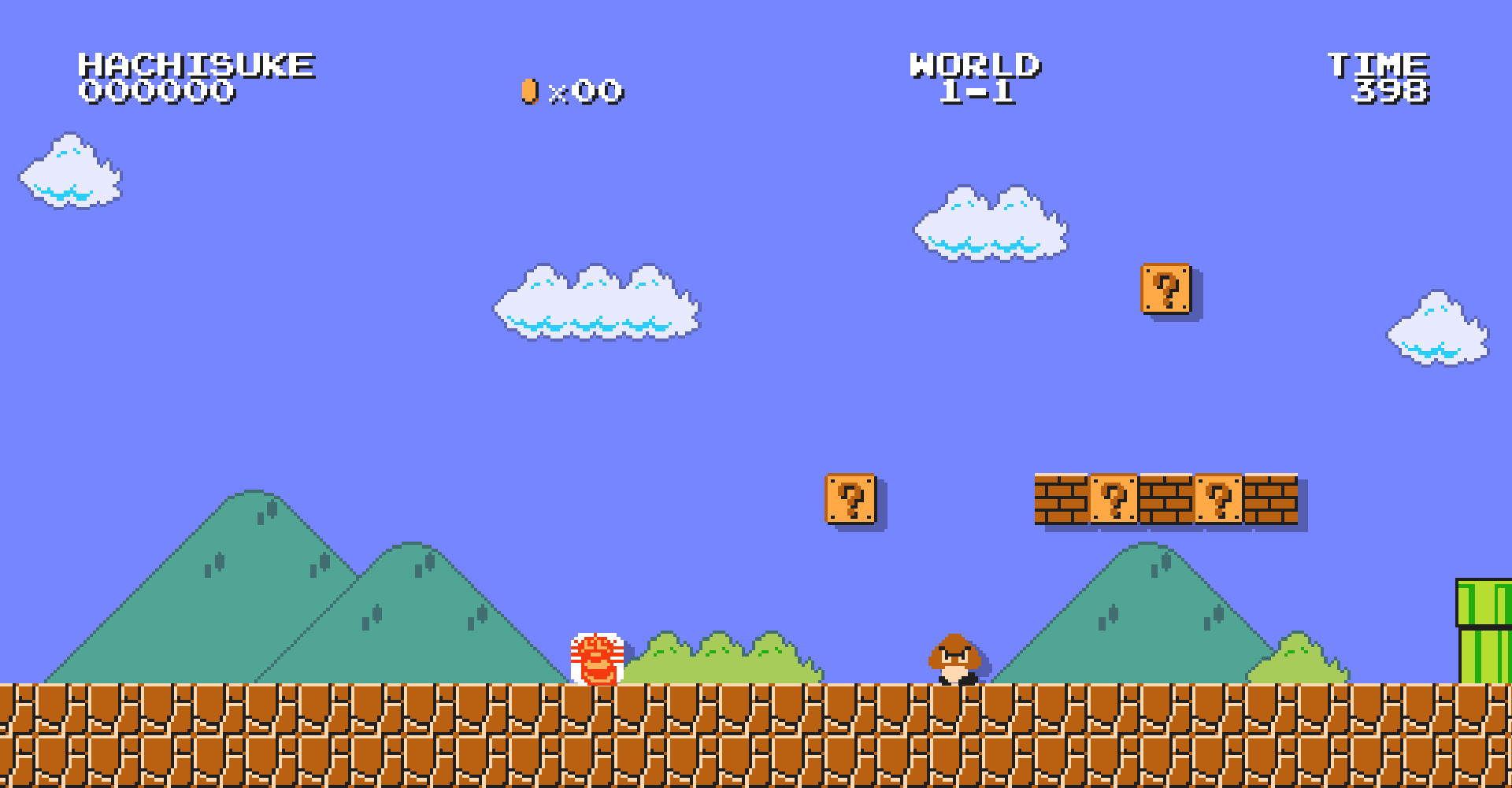 Playable Hachisuke! (Hudson Soft) Mod for Super Mario Bros. Remastered ...