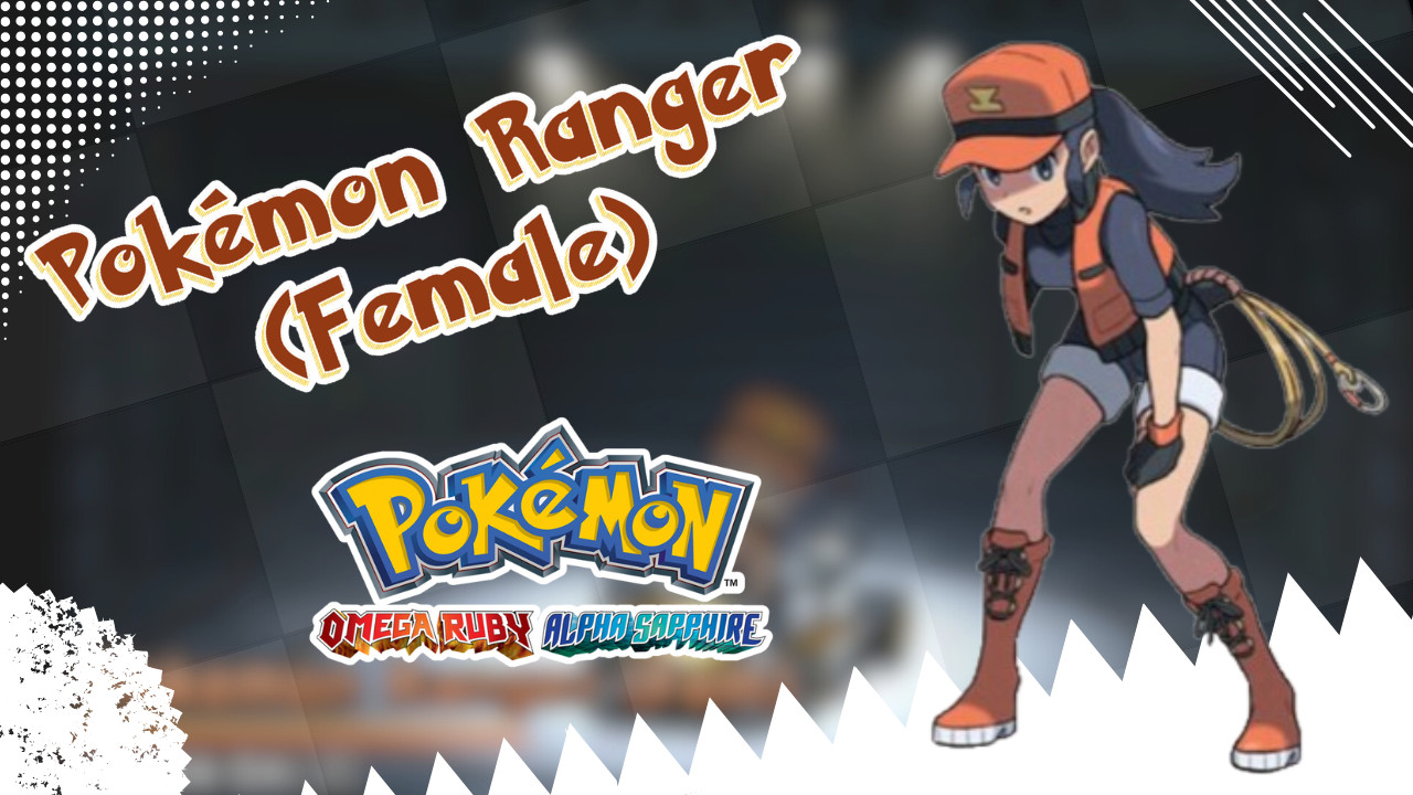Pokémon Ranger (Female) Mod for Mario Kart 7 | MK7 Mods