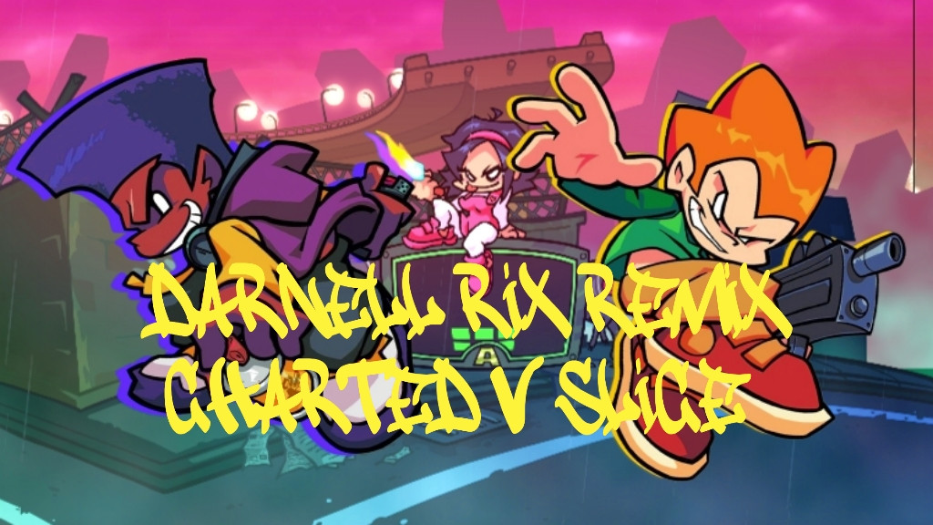 Darnell Rixfix Remix Charted V-Slice Mod for Friday Night Funkin' | FNF ...