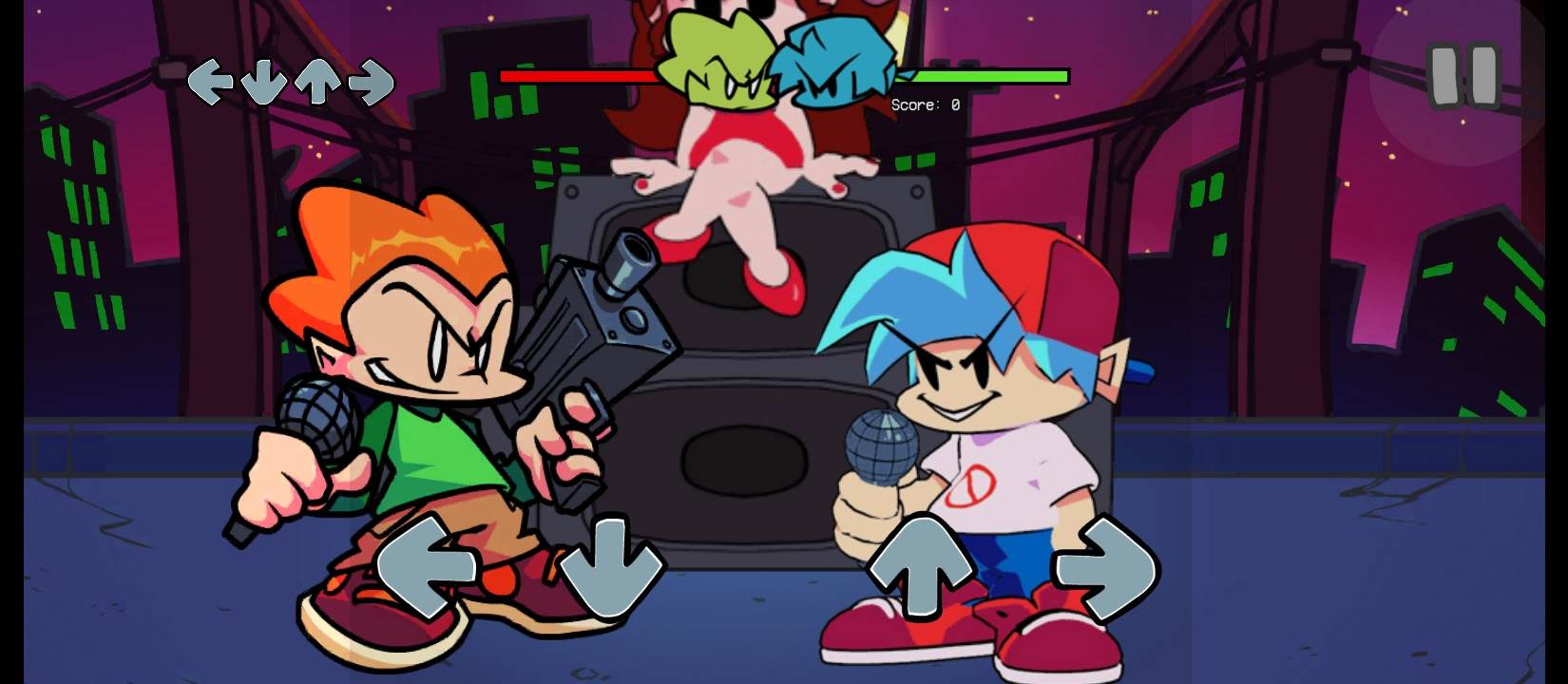 3D BF and GF from vs FNAF 2 (early beta) Mod for Friday Night Funkin ...