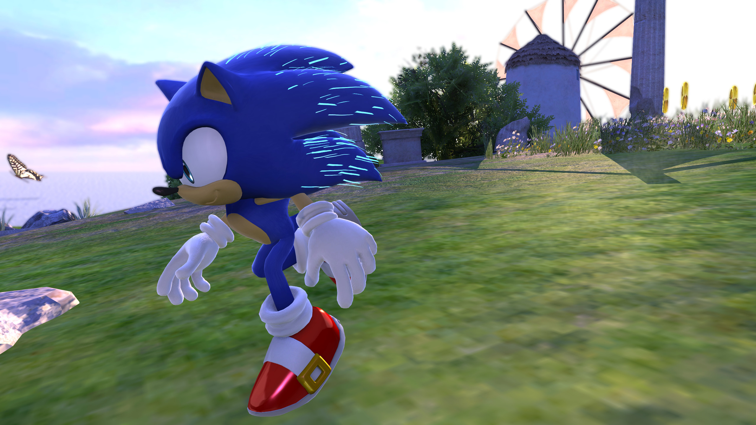 Movie Sonic Skin Mod for Unleashed Recompiled | UR Mods