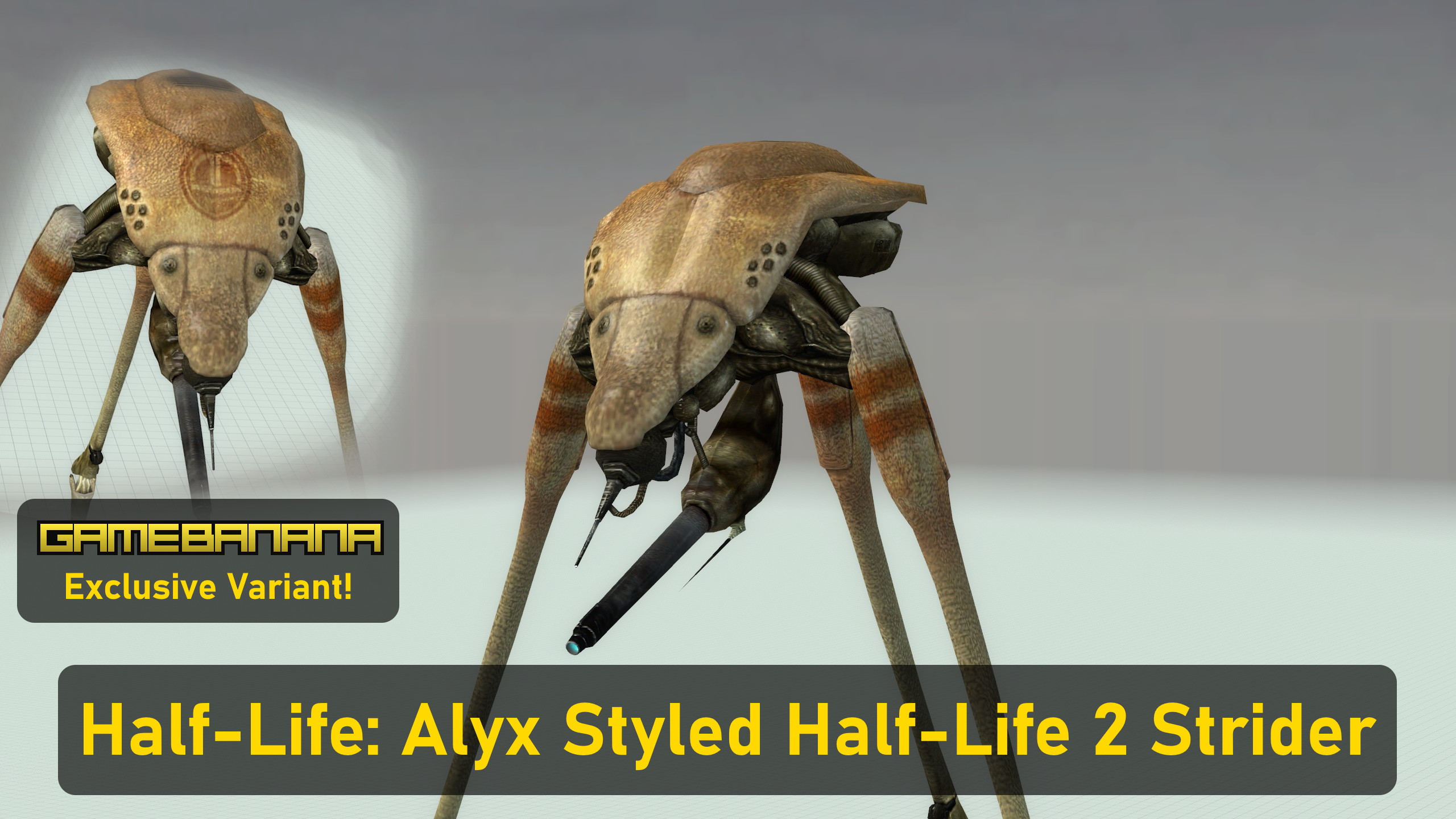 Half-Life: Alyx Styled Half-Life 2 Strider Mod for Half-Life 2 | HL2 Mods