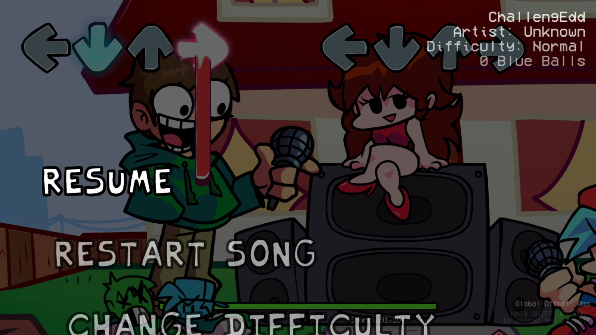 Challeng-Edd for V-Slice! Mod for Friday Night Funkin' | FNF Mods