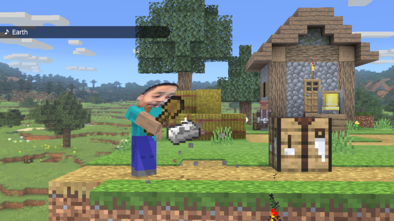 FlightReacts Steve Mod for Super Smash Bros. Ultimate | SSBU Mods