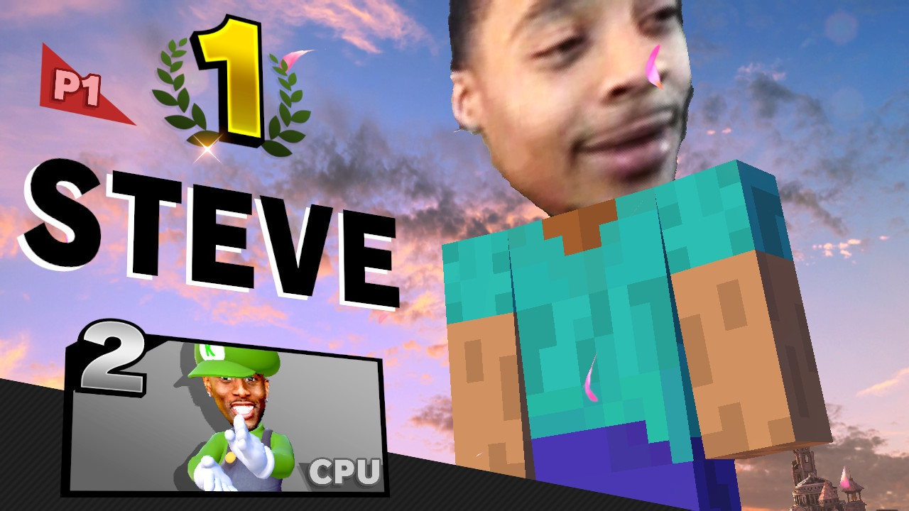 FlightReacts Steve Mod for Super Smash Bros. Ultimate | SSBU Mods