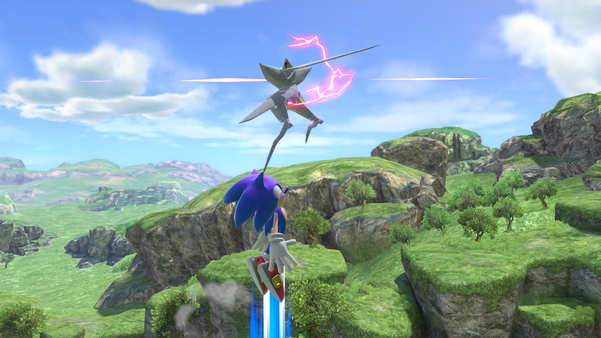 Sonic Frontiers Ninja Mod for Super Smash Bros. Ultimate | SSBU Mods