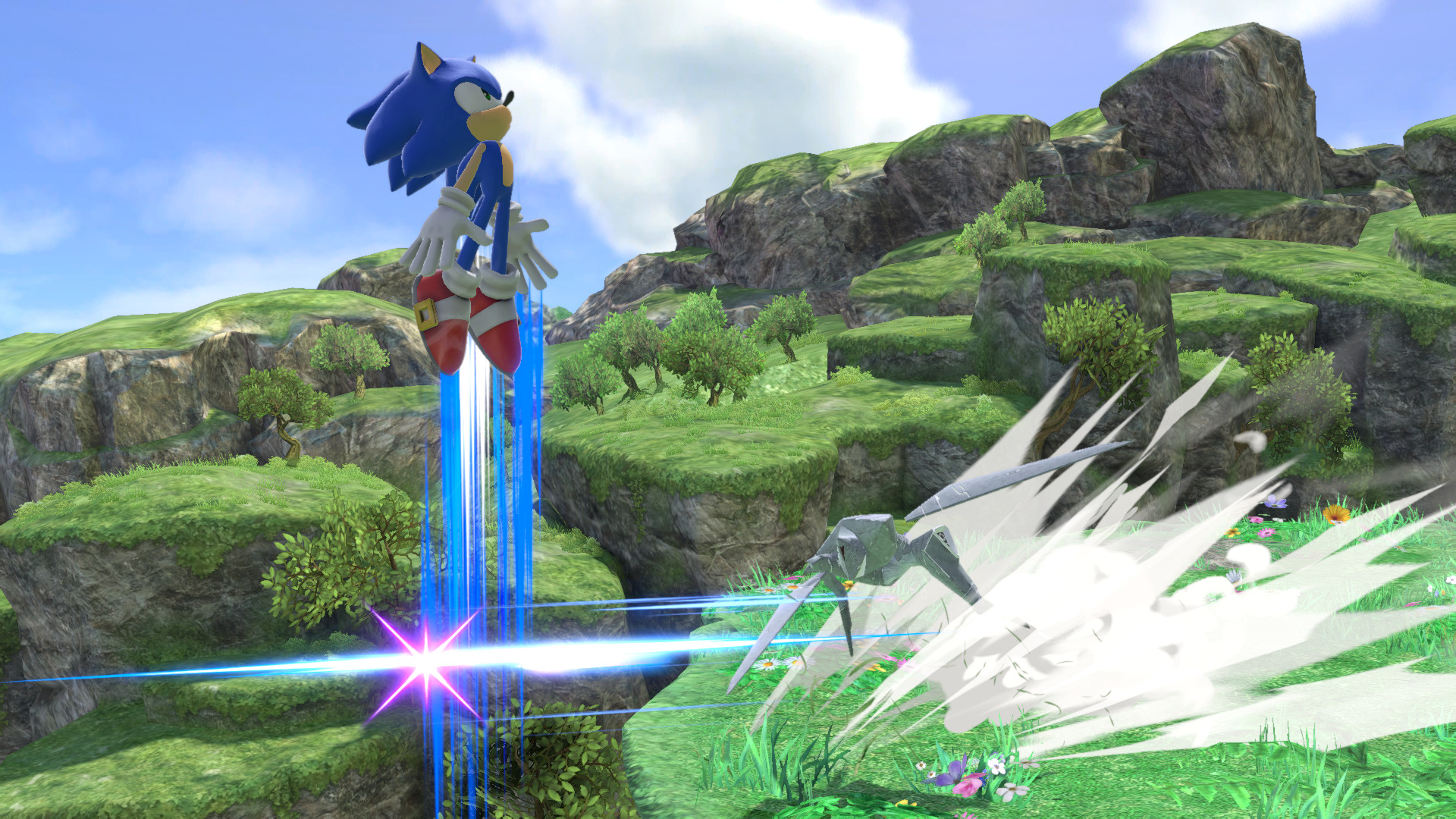 Sonic Frontiers Ninja Mod for Super Smash Bros. Ultimate | SSBU Mods