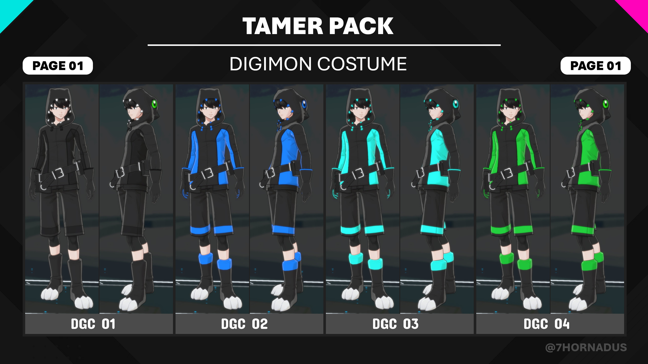 Tamer Pack Mod for Digimon Story Time Stranger | DSTS Mods