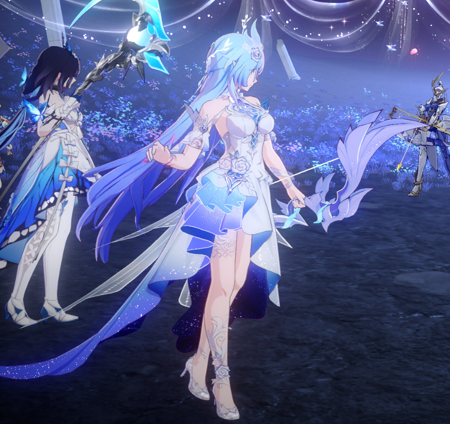 Blue Cyrene (With HoC eyes) Mod for Honkai Star Rail | HSR Mods