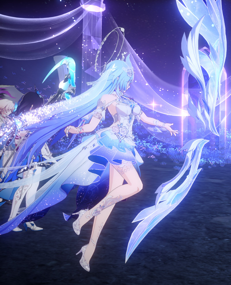 Blue Cyrene (With HoC eyes) Mod for Honkai Star Rail | HSR Mods