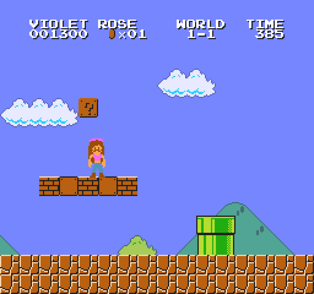 Violet Rose (Jaltoid) Mod for Super Mario Bros. Remastered [Unofficial ...