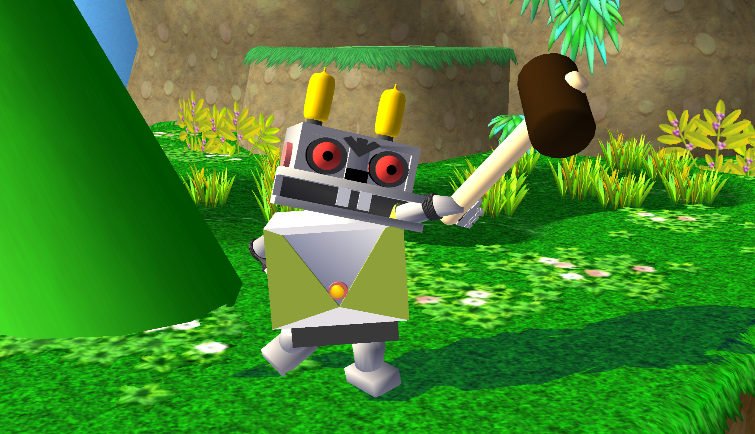 Evil Robot Hare/Злой Робот Заяц over ness Mod for Super Smash Bros ...