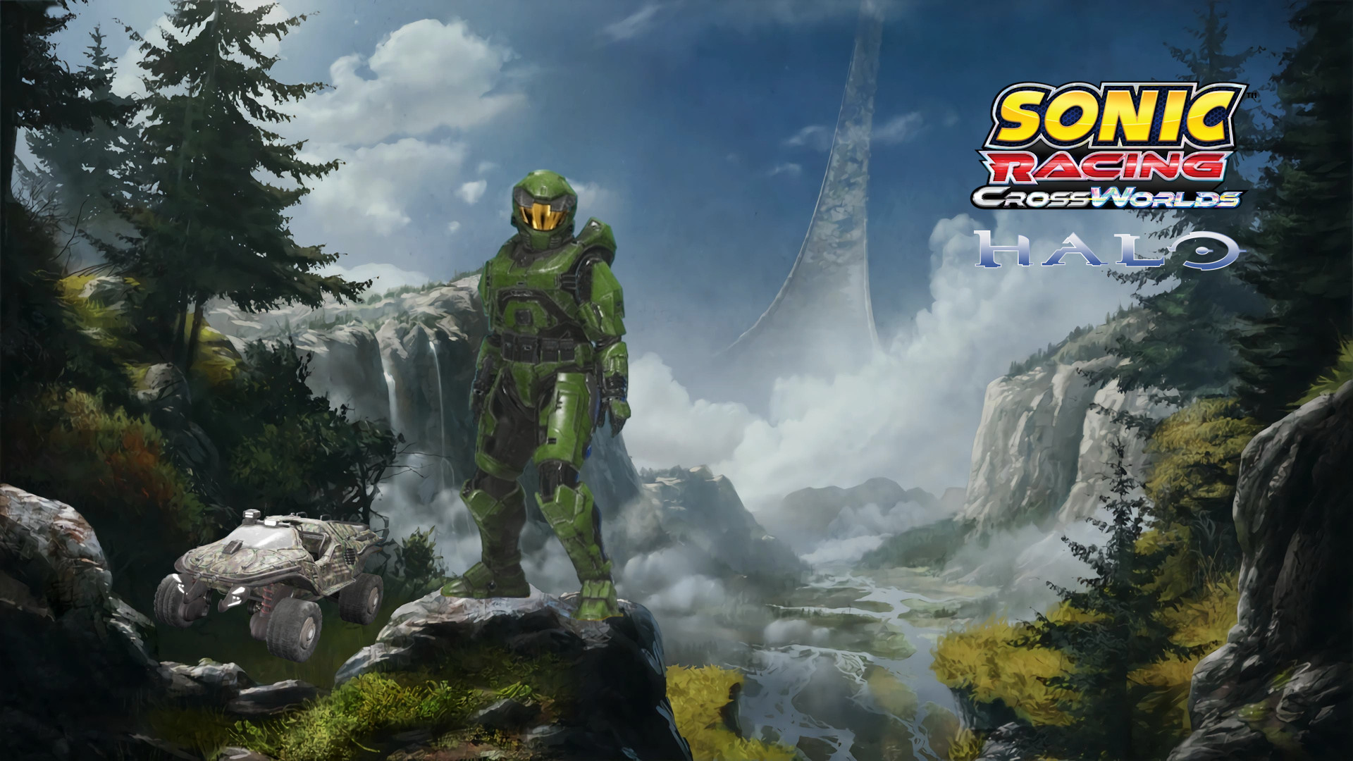 Master Chief (Spartan 117) Mod Mod for Sonic Racing: CrossWorlds | SR ...