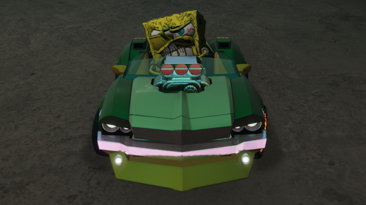 Speed Demon Spongebob Mod for Sonic Racing: CrossWorlds | SR:CW Mods